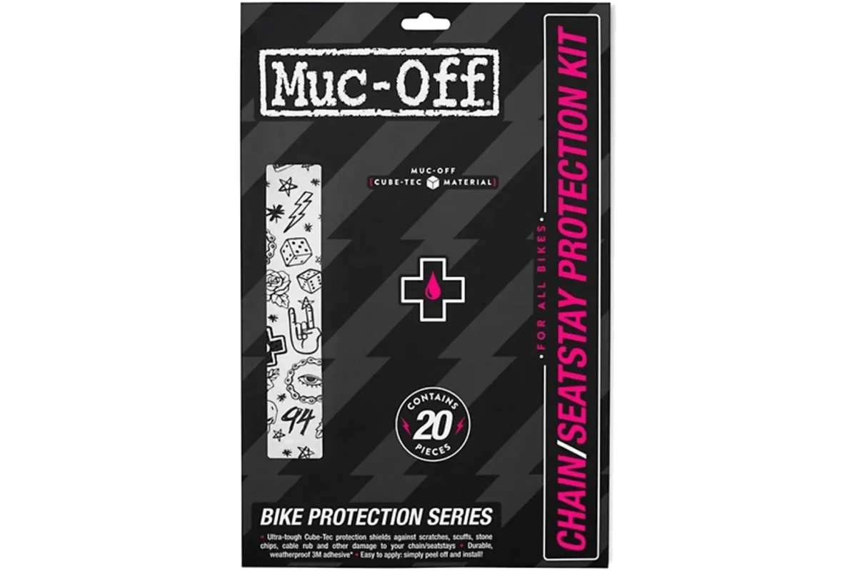 MUC-OFF Chain stay protector Chainstay Kit - Color: Punk - Takahaarukan ...